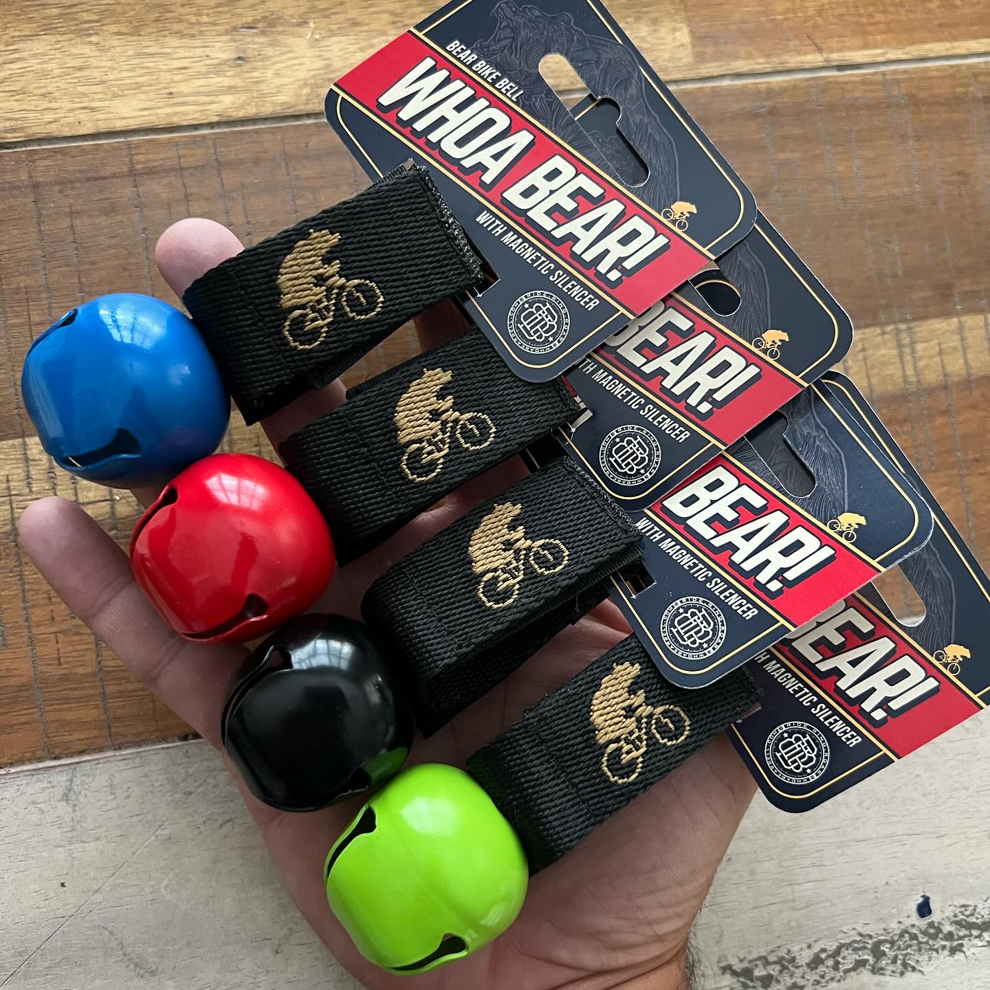 Whoa Bear! Bear Bike Bell